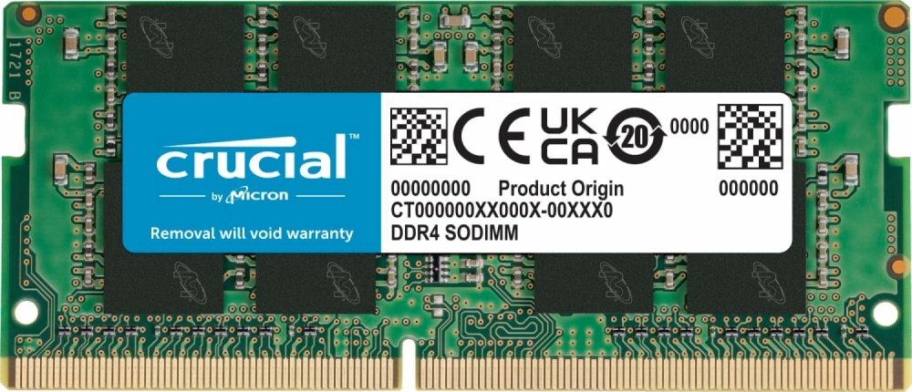 Compra Memoria sodimm ddr4 crucial basics (cb8gs3200) 8gb 3200mhz cl22 ...