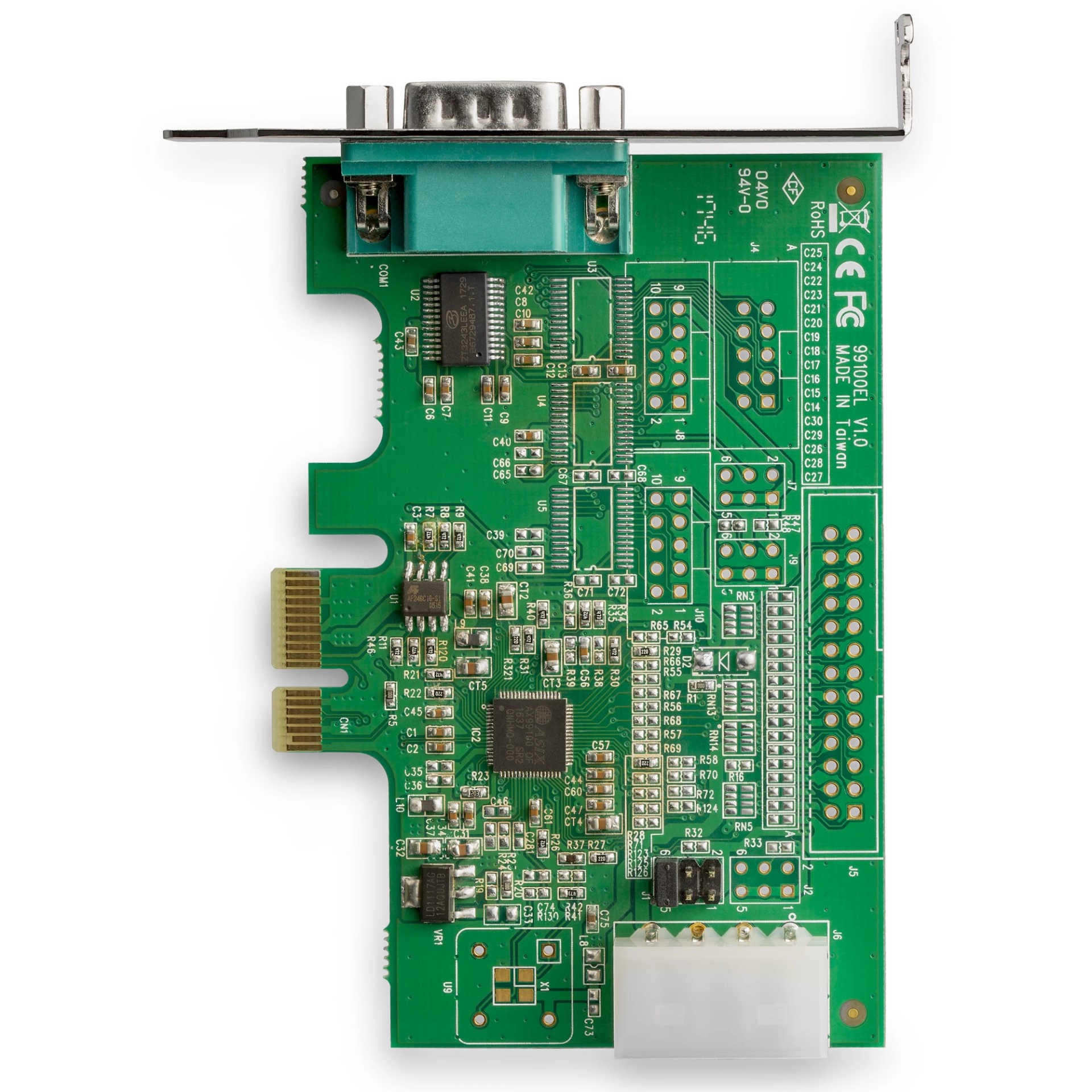 Compra Tarjeta pci express adaptadora de 1 puerto serial rs232 tarjeta ...
