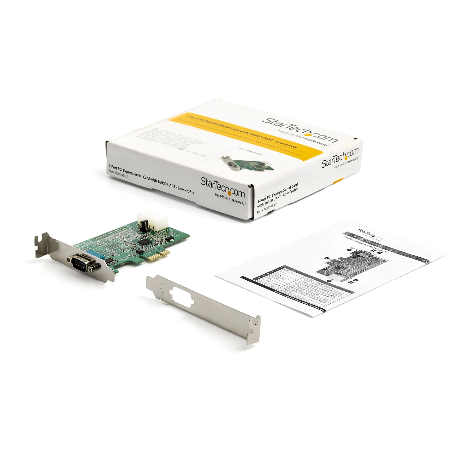 Compra Tarjeta pci express adaptadora de 1 puerto serial rs232 tarjeta ...